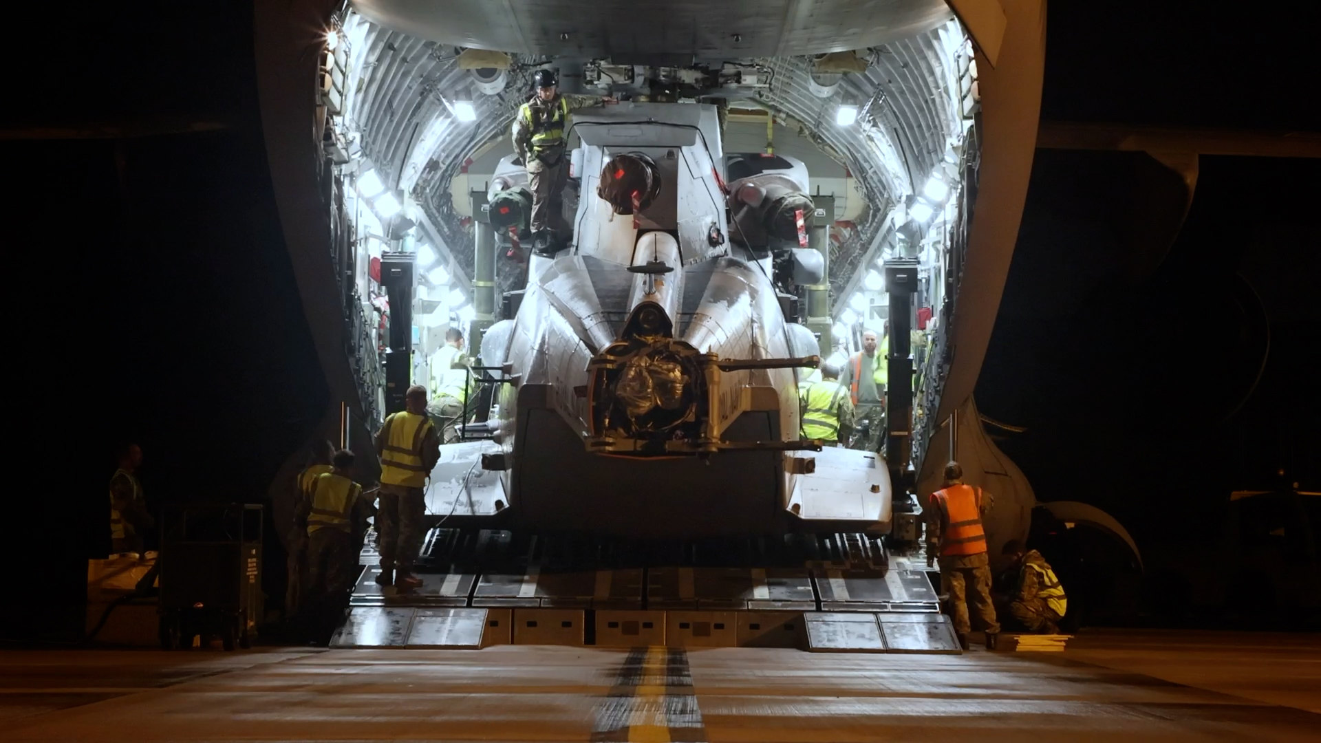 Air movements squadron rebased to RAF Waddington during Brize Norton ...