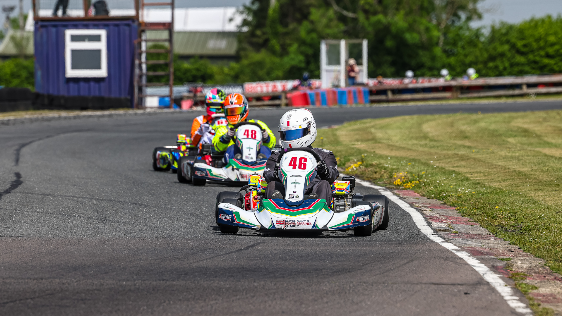 Royal Navy karting lights up Clay Pigeon Raceway with impressive ...