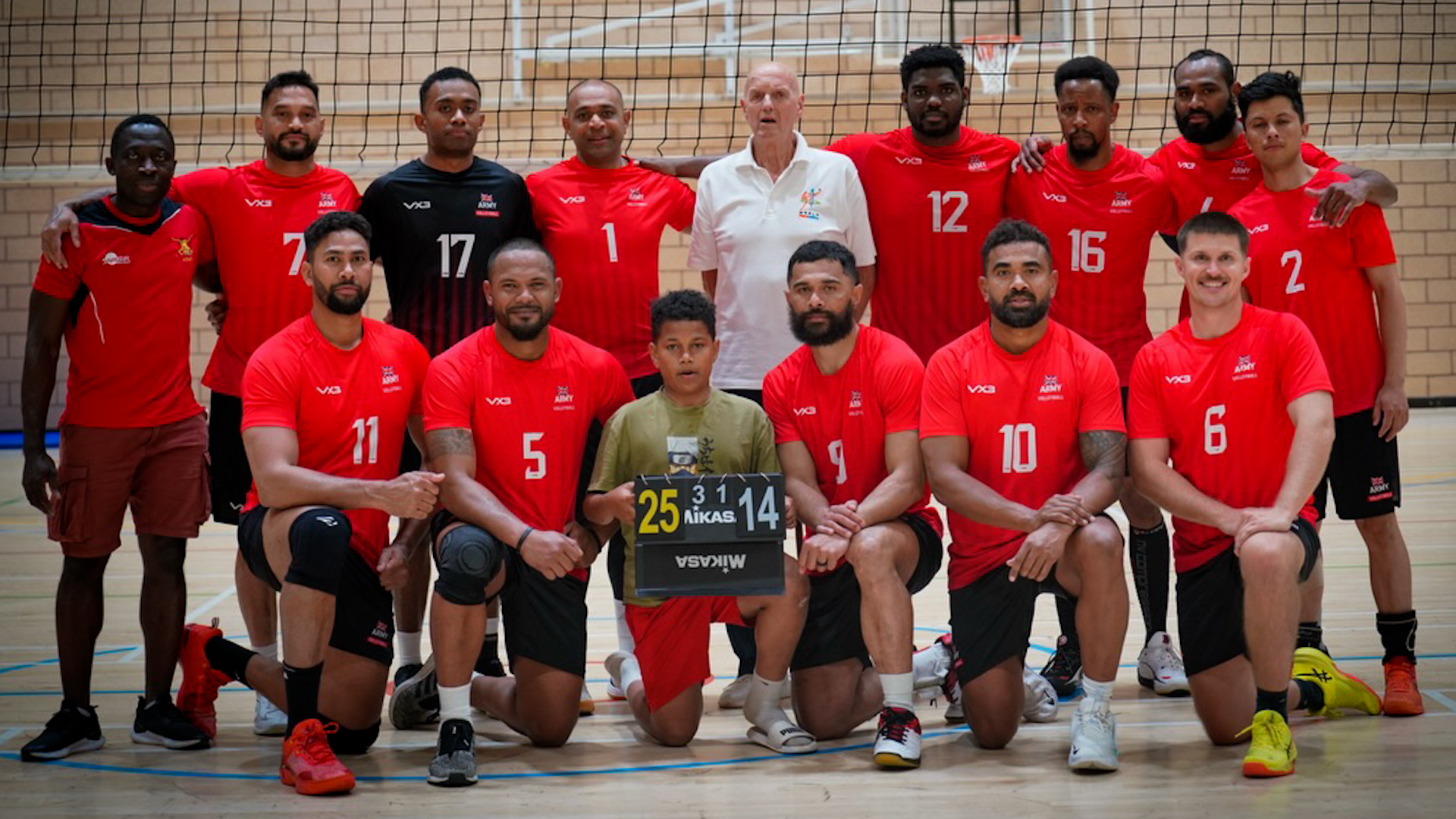 Simply the best: British Army men's volleyball win fifth consecutive ...