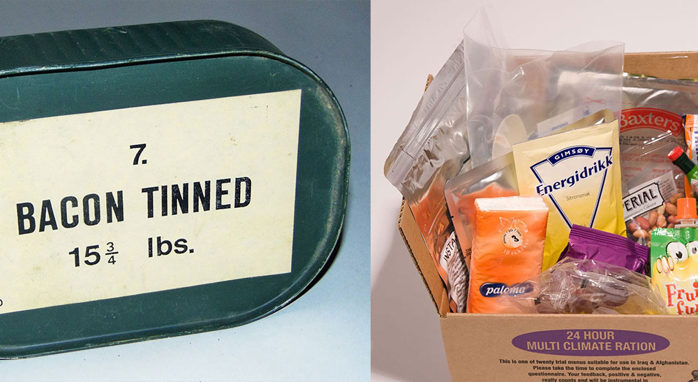 How British Soldiers' Rations Have Changed Over The Last 100 Years