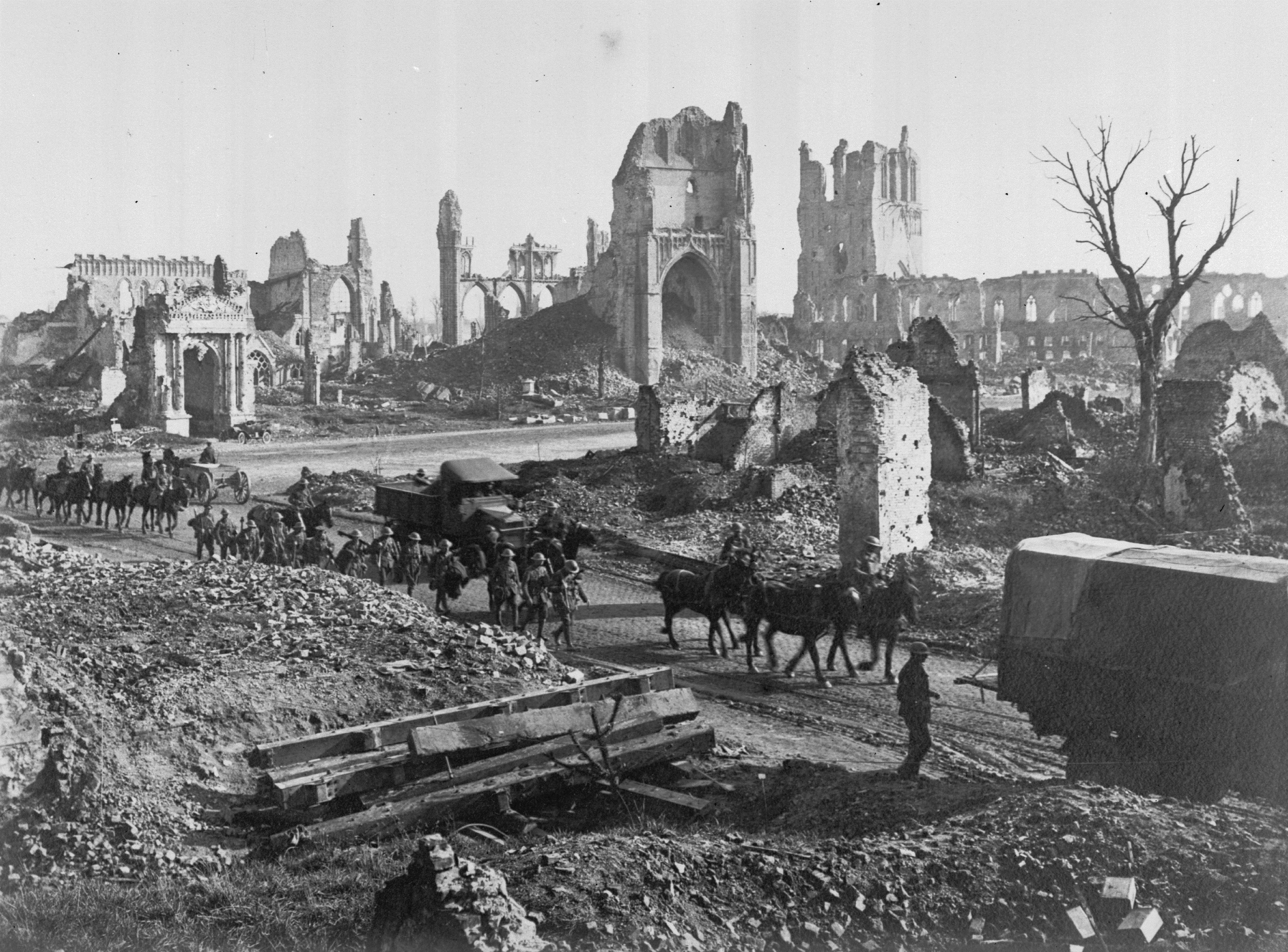 New Exhibition Shows Rare Shots Of WW1's Aftermath