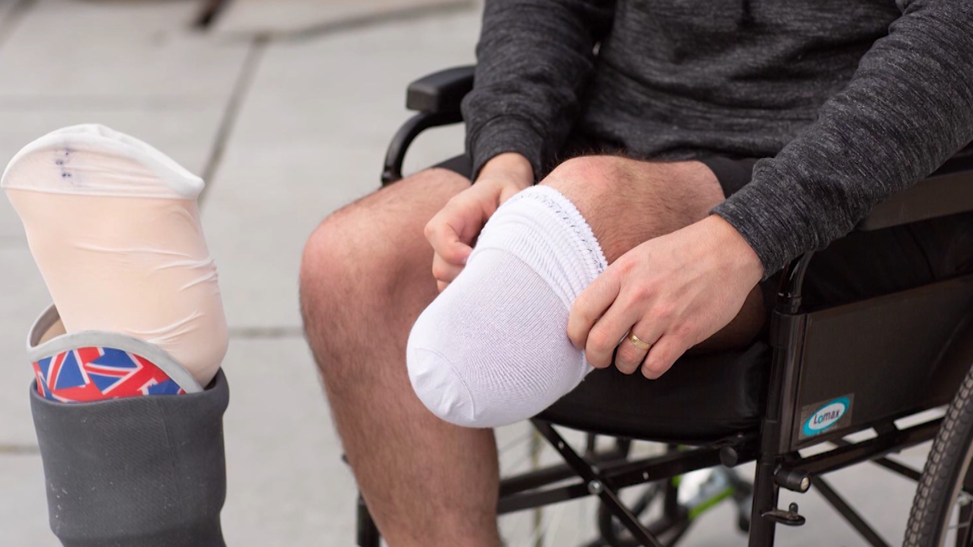 Amputee Veteran Completes 5K Challenge For Forces Charities