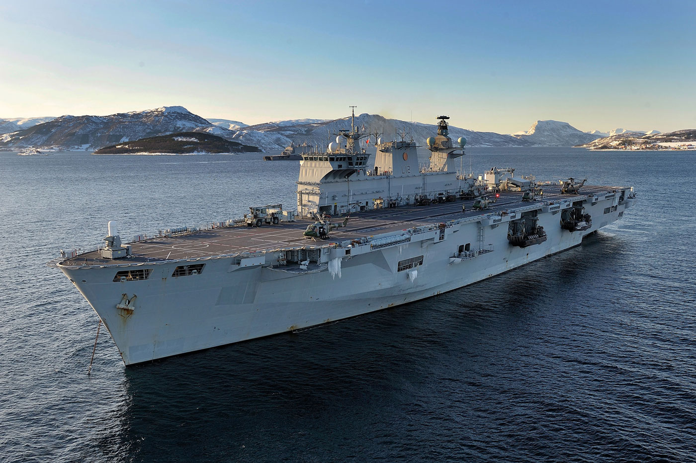 HMS Ocean Embarks On Farewell Journey