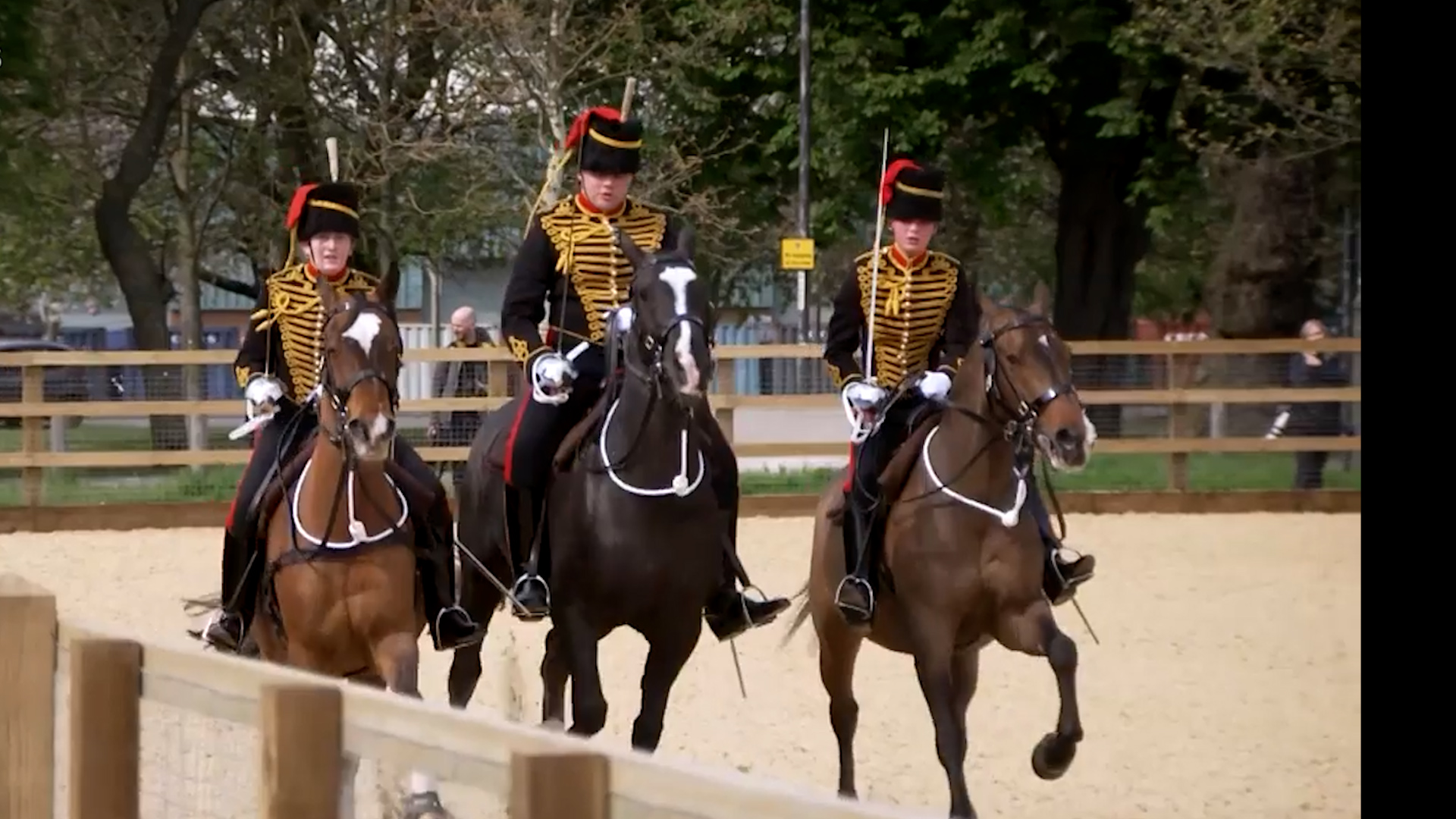 Young riders pass tough test as King's Troop prepare for coronation day