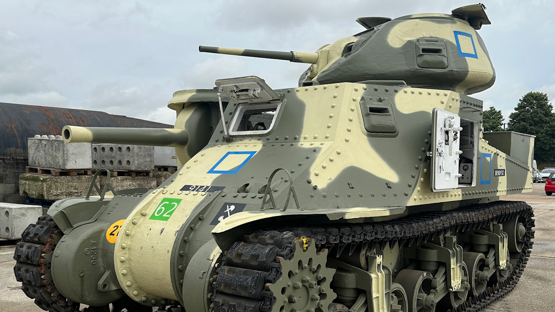 Part-restored Second World War M3 Grant to get its running debut at ...