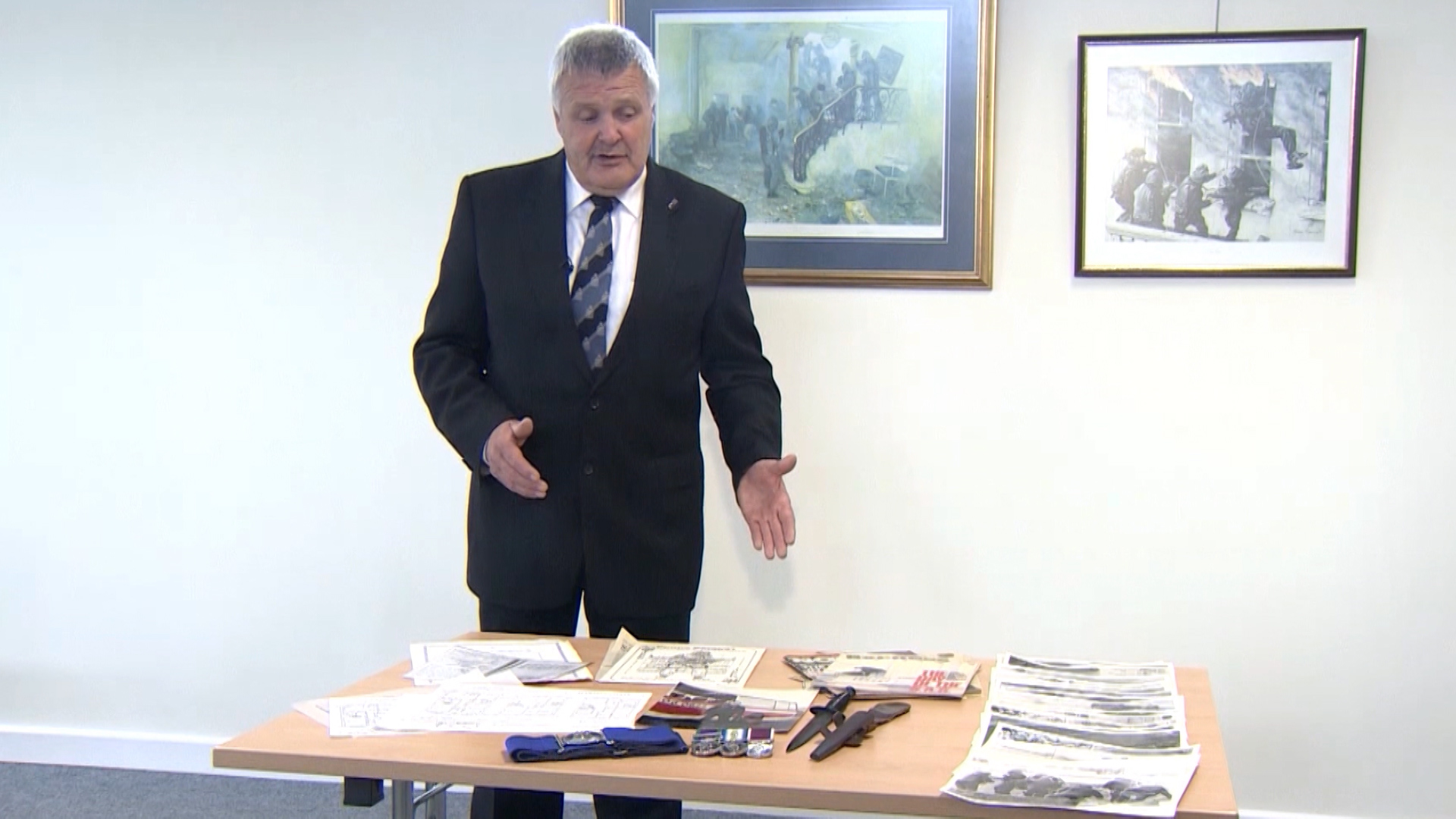 Iranian Embassy SAS Vet Sells Medals