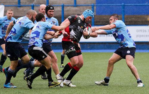 Defeat For RAF Policemen In Last Kick Of Hard-Fought Contest