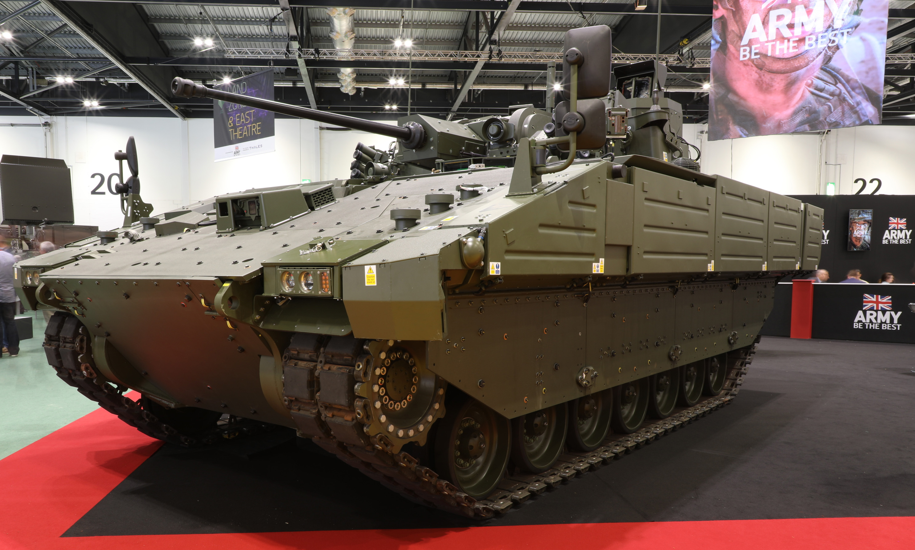 All the gen on the Ajax military vehicle