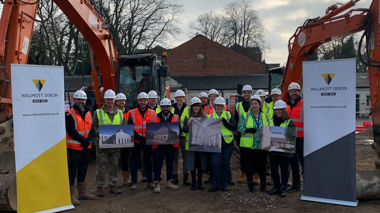 Work under way on £12m music facilities for Royal Military Academy ...