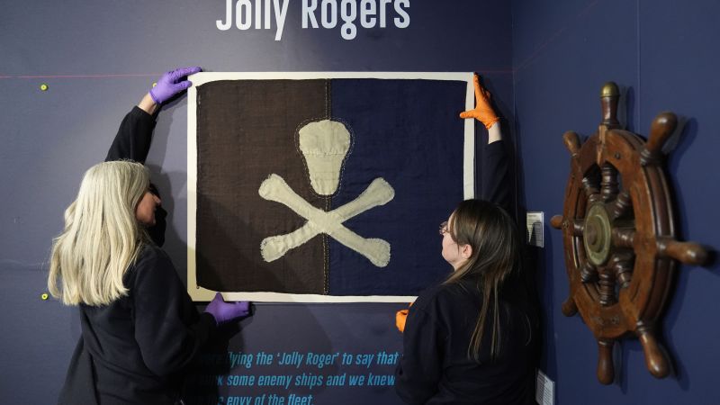 Jolly Roger flag from First World War to be hoisted at Royal Navy ...