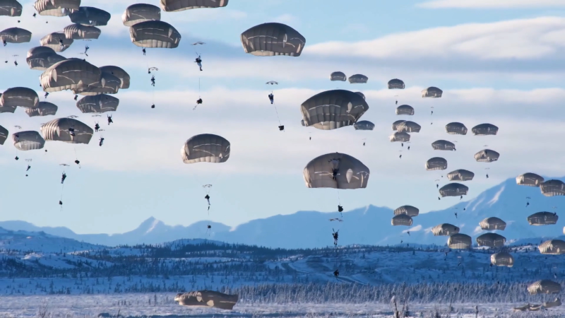 Arctic Angels: US 11th Airborne Division paras descend into Alaskan ...