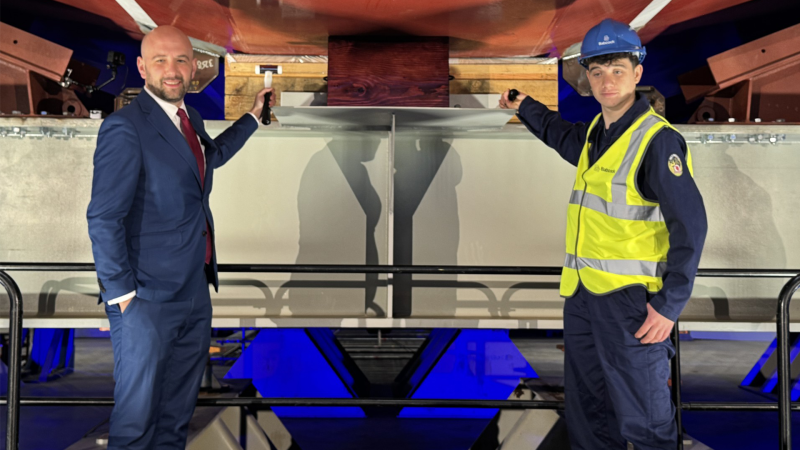 Royal Navy's formidable new Type 31 frigate starts to take shape as ...