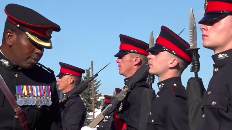 Watch: 1st Battalion Duke of Lancaster's Regiment rehearses for ...