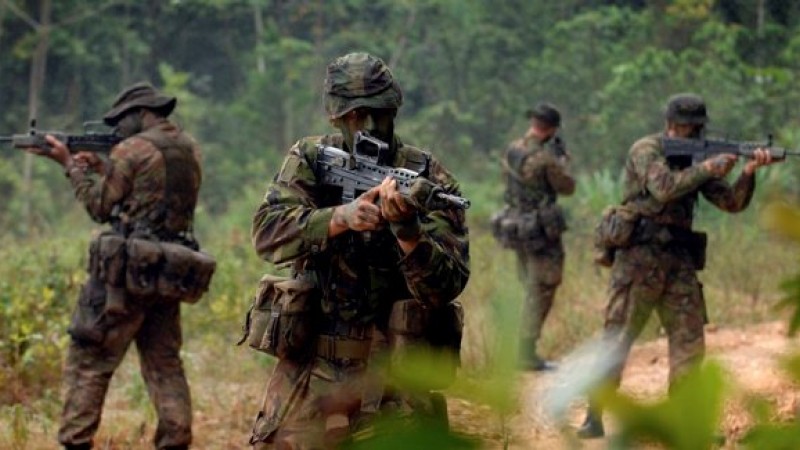 British Troops Hunker Down After Hurricane