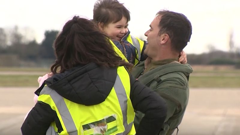 RAF pilots and Typhoons return from Qatar after helping keep World Cup safe