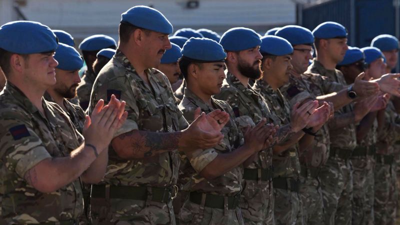 Coldstream Guards proud to formally take over UN peacekeeping role in ...