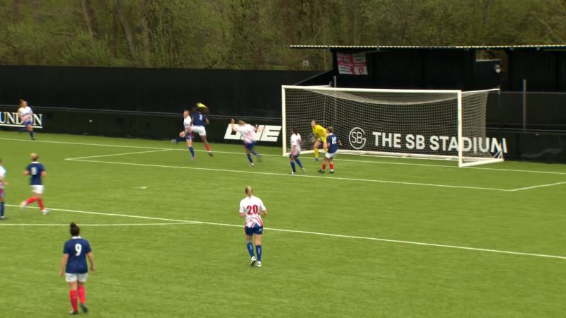 Relentless: UK Armed Forces women taught a lesson in heavy defeat to ...