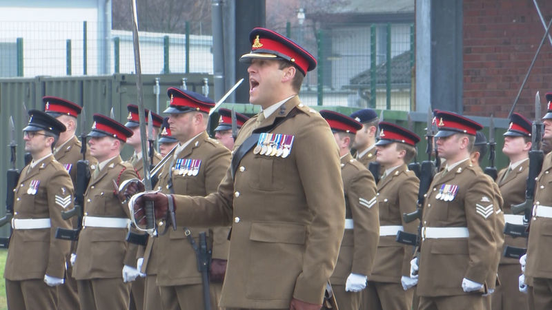 Royal Artillery Battery Says Farewell... For Now