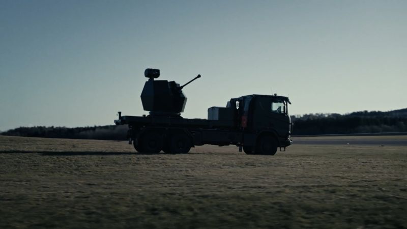 Bofors Tridon Mk2: Bringing Royal Navy firepower to the road on back of ...