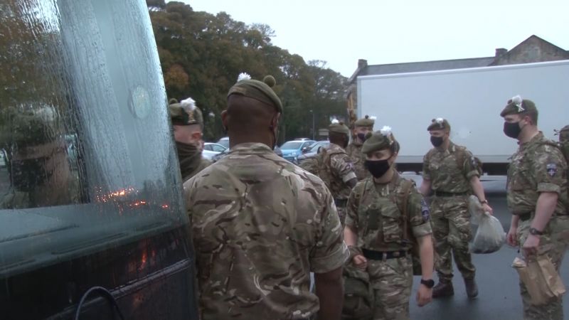 2 SCOTS Set Off For Afghanistan Deployment