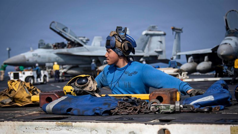 Iran tensions: US amasses air and sea assets as embassy allows staff to ...