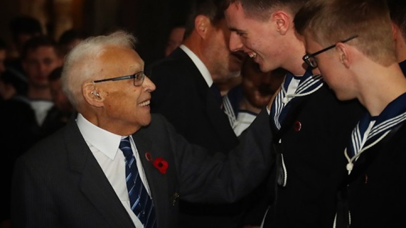 Royal Navy Submariners Join Forces To Help A WW2 Veteran In Distress