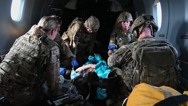 In pictures: Army medics from 16 Medical Regiment train with USAF on Ex ...
