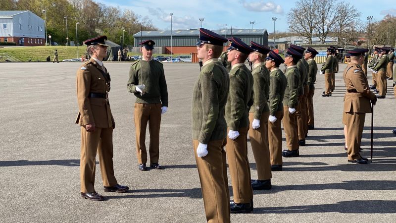 Soldiers Given Rare Chance Of Royal Ceremonial Duties