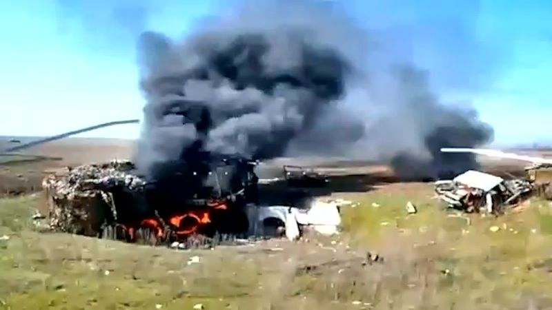 Ukrainian drones hammer Russia's supply route running through occupied ...