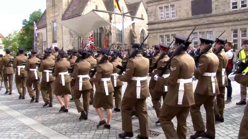 28 Engineer Regiment Say Farewell to Germany