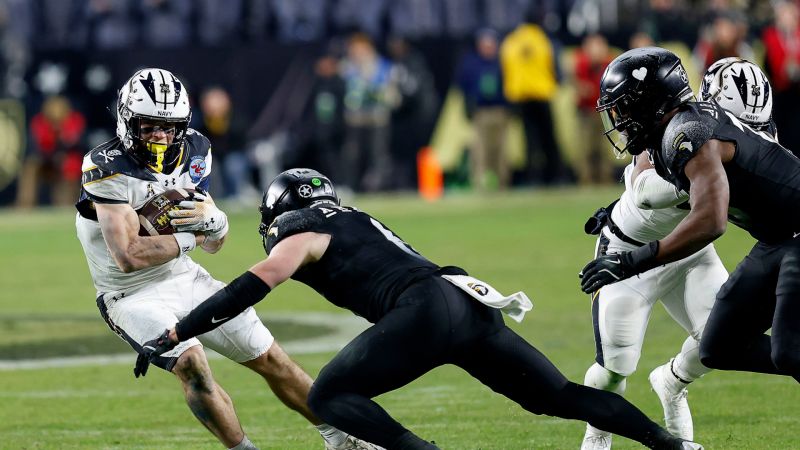 US Navy victorious over the Army in historic 125th American football match