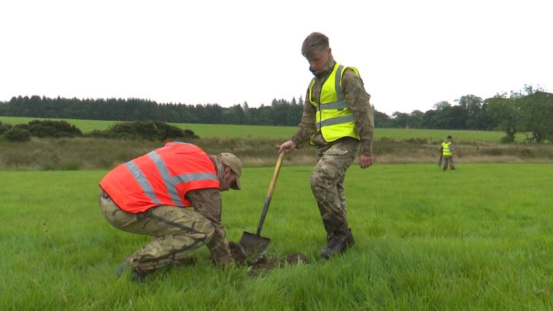 Royal Engineers Clear Explosives From Scottish Training Area