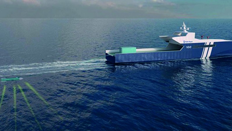 Rolls-Royce Reveals Autonomous Navy Vessel