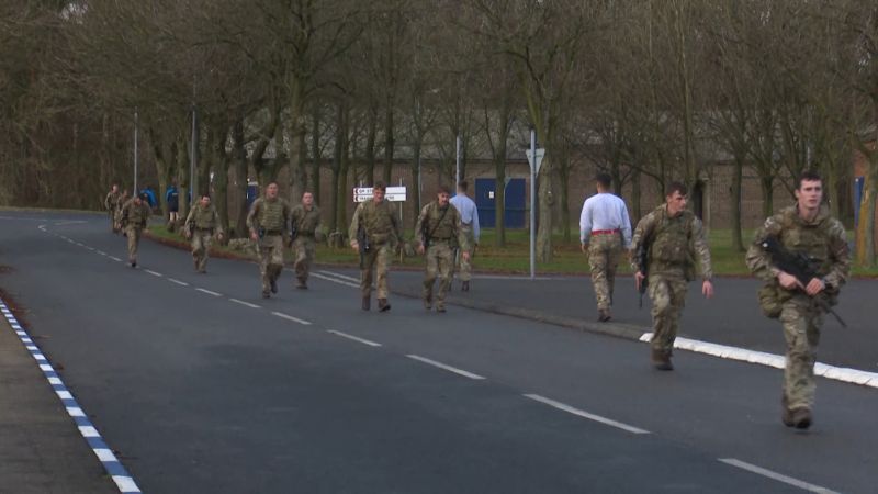 4 SCOTS Return To Work In Catterick After Afghanistan Deployment