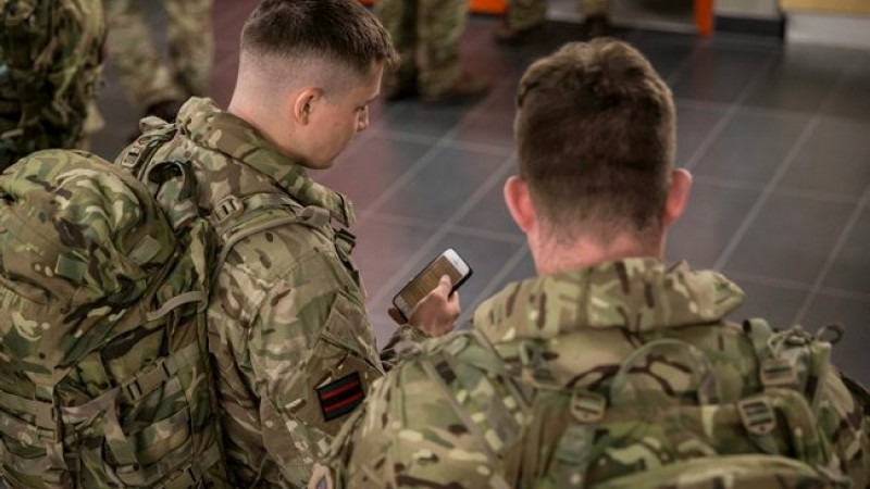 How Do The British Armed Forces Use Smartphones Safely?
