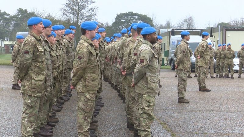 Army Reservists Make History In Largest Ever Deployment In A Single Unit