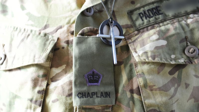 What role do chaplains provide in the Armed Forces?
