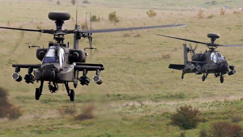 British Army's 3 Regiment Army Air Corps ready to fly new Apache on ...