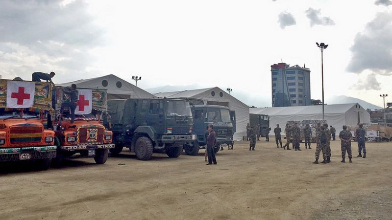 Starving Syrians Beg For RAF Aid Drops