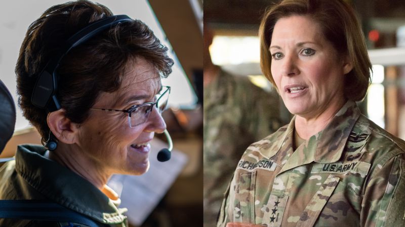 Biden Nominates Female Officers To Four-Star Command Roles