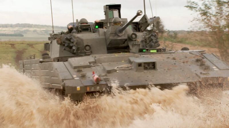 Get up close and personal with the British Army's new Ajax armoured vehicle