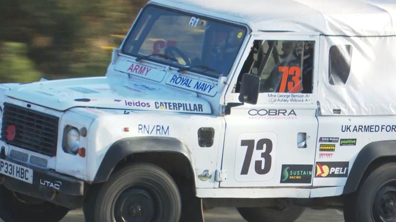 Military rally drivers jumpstart season strongly at Bovington Stages Rally