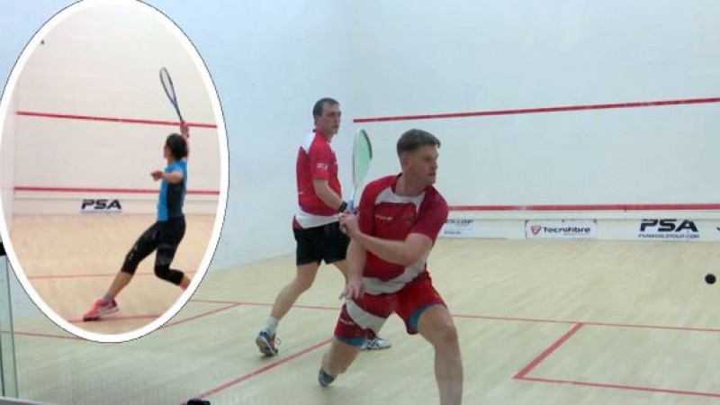 Civil War: Army & RAF Squash Players Battle It Out For Top Honours