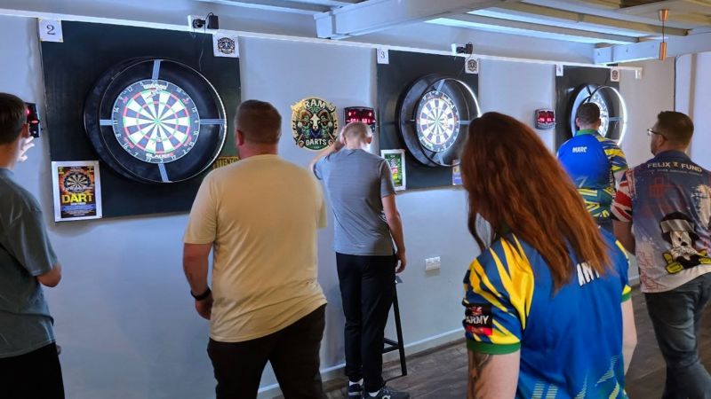Booking their place: First challengers qualify for inaugural Army darts ...