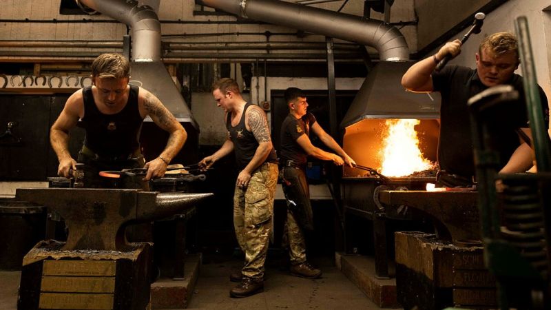 If the shoe fits: How Army Farriers keep Household Cavalry horses fit ...