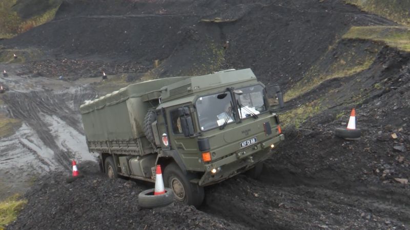 Exercise Mudmaster: Soldiers Test Off-Road Driving Skills In Scotland