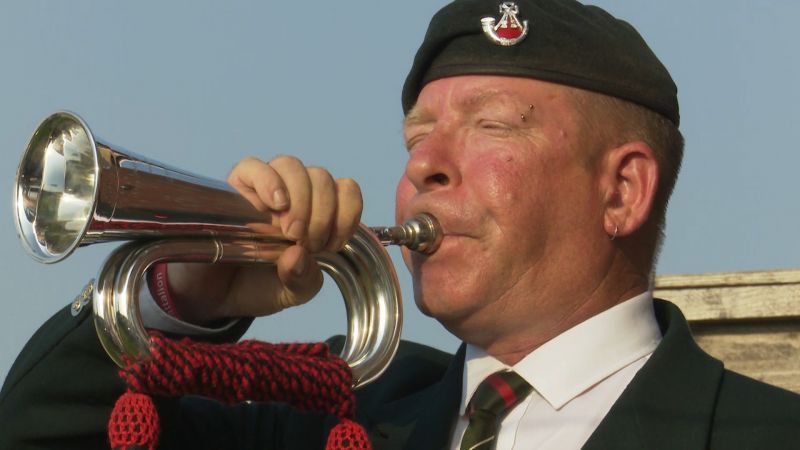 Veteran Bugler Nears 'Last Post' World Record