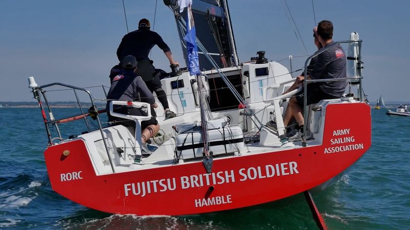 Army sailing team take on non-stop race around Britain and Ireland