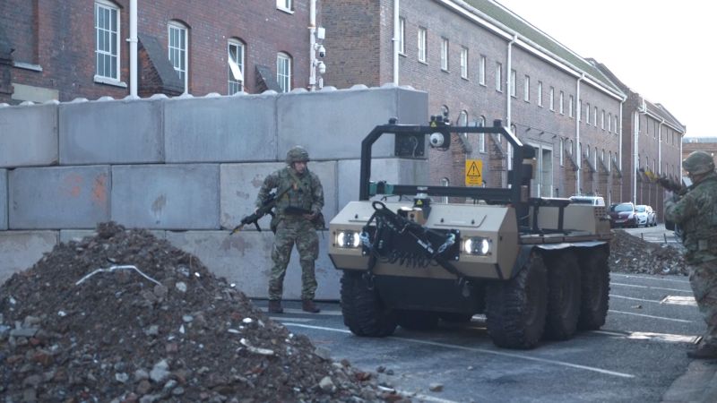 British Army puts future tech to the test in Army Warfighting Experiment
