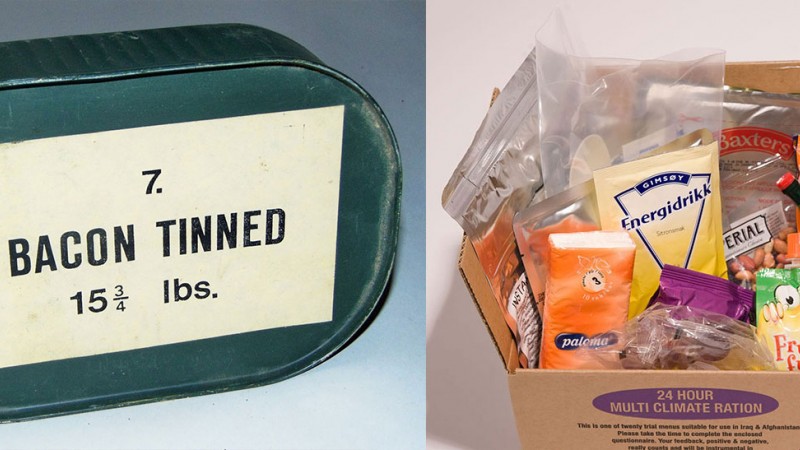 How British Soldiers' Rations Have Changed Over The Last 100 Years